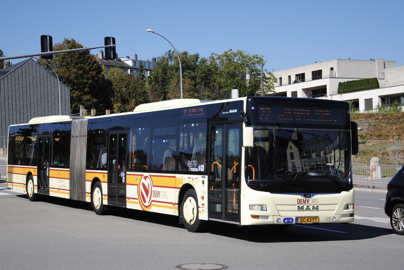 Люксембург, MAN A40 Lion's City GL NG363 № 725 — Фото — Автобусный транспорт